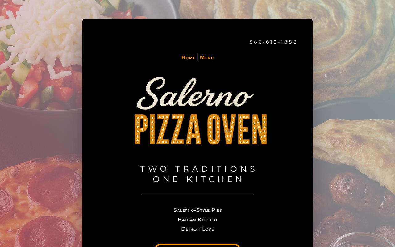 Salerno Pizza Oven
